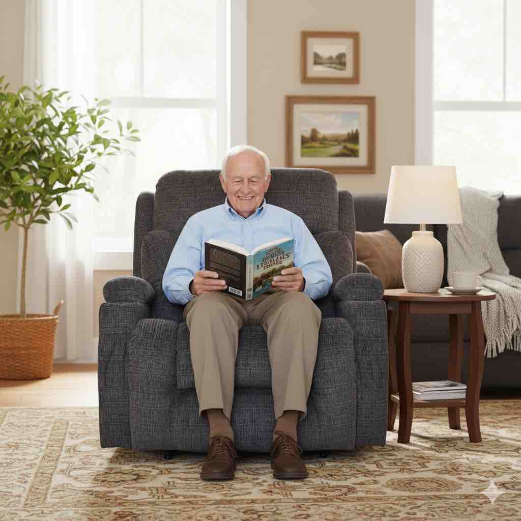 Yoga Laterobliss Plus - Quad Motor Bariatric Lift Recliner Chair