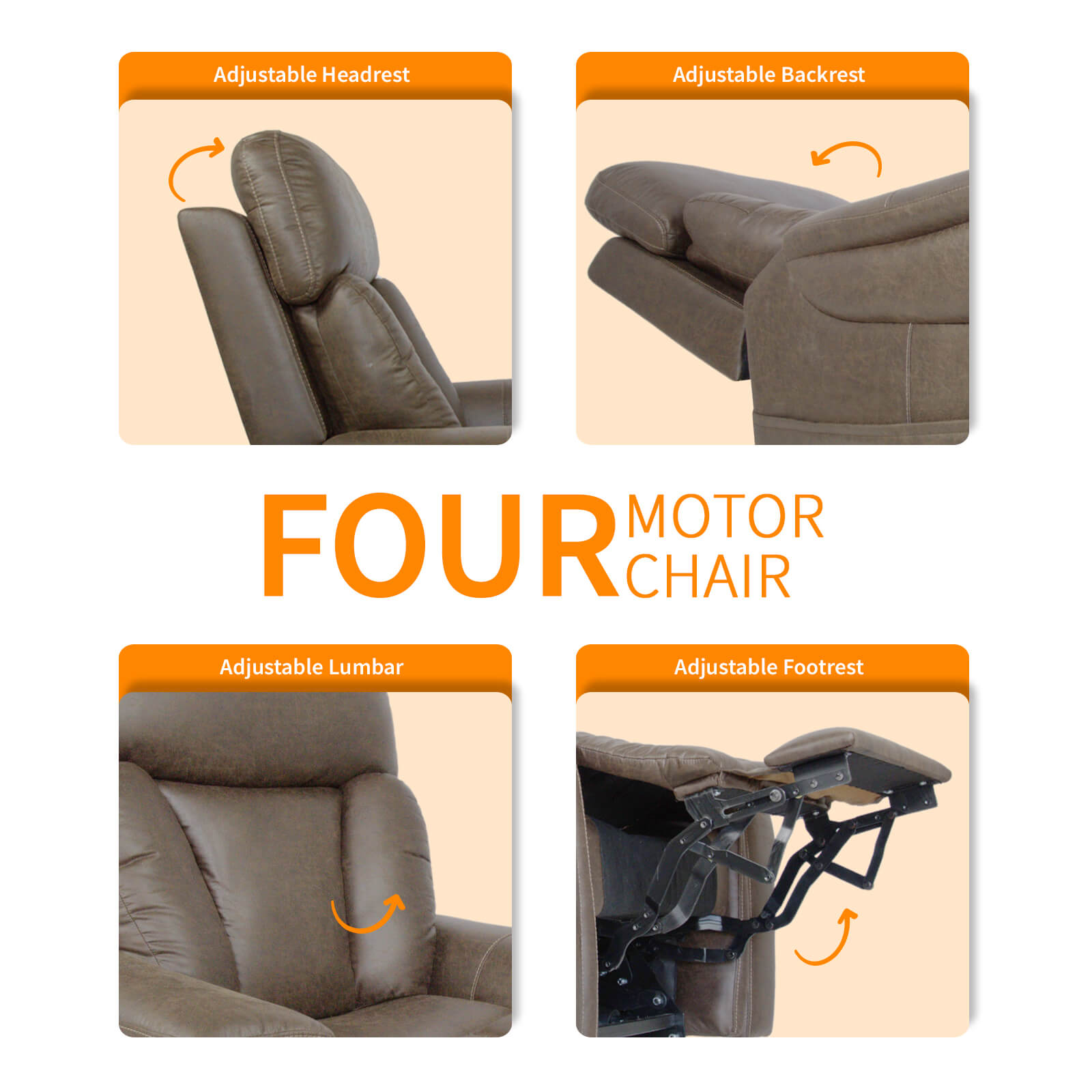 Yoga Regalia Lift Recliner Chair - Heat & Massage | Adaptive Equipment