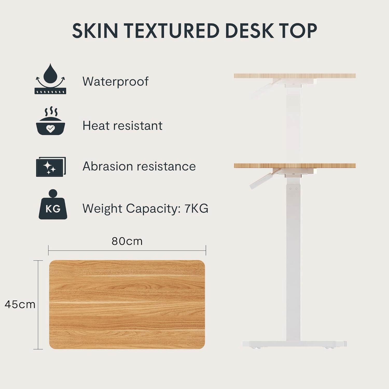 Premium Overbed Table with Hidden Castors | Adaptive Equipment